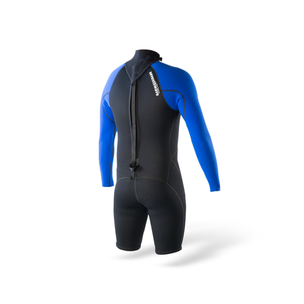 Viper 3/2mm Back Zip Long Sleeve Spring Wetsuit – Seventhwave